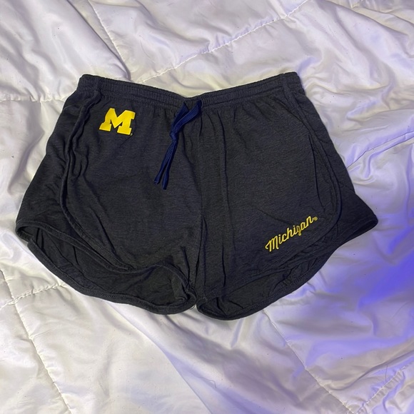 Shorts | Michigan Shorts Grey With Blue And Yellow Details Size Medium ...